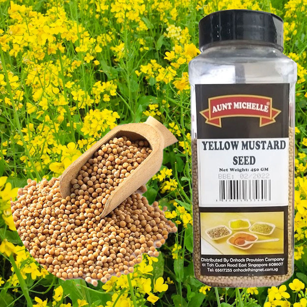 Phong Vân | Hạt mù tạt vàng Aunt Michelle Yellow Mustard Seed 450g
