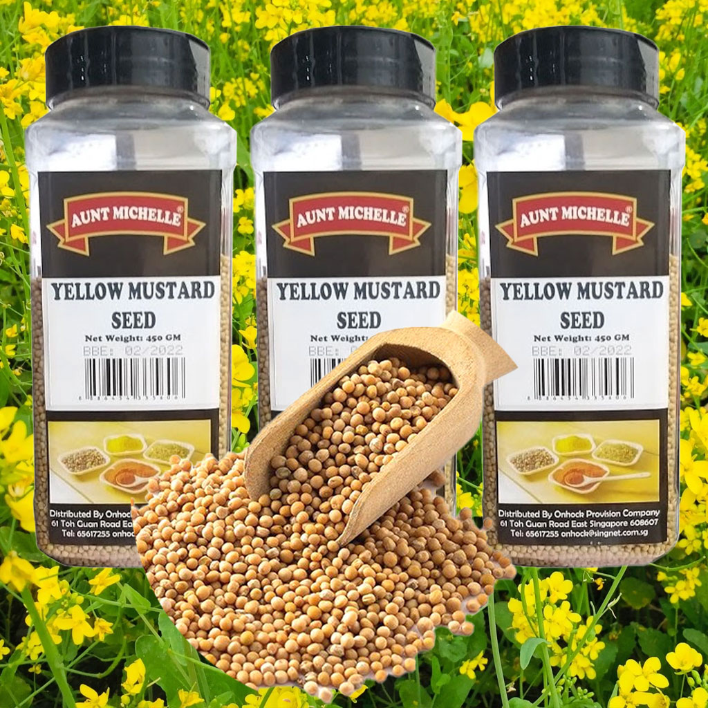 Phong Vân | Hạt mù tạt vàng Aunt Michelle Yellow Mustard Seed 450g