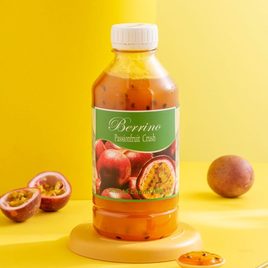 Phong Vân | Sinh tố chanh dây Berrino Passionfruit Crush 1L