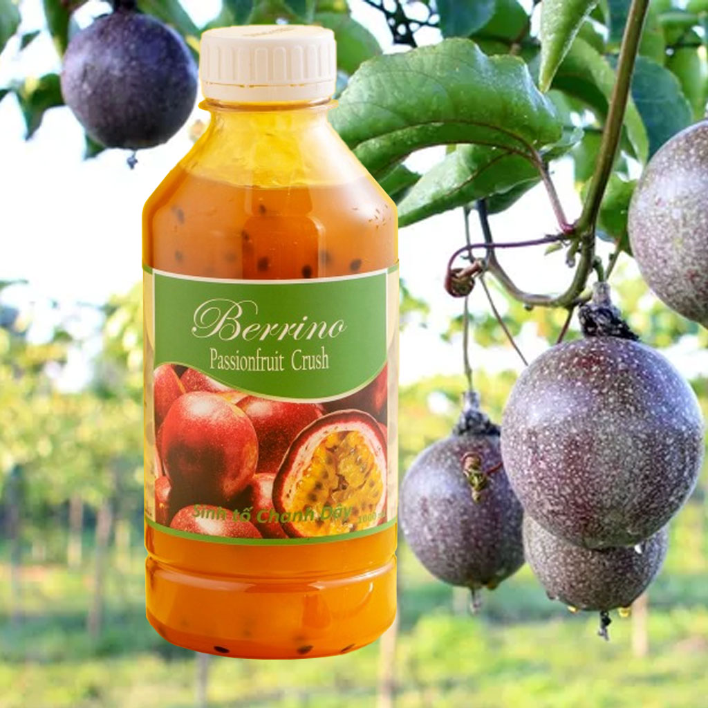 Phong Vân | Sinh tố chanh dây Berrino Passionfruit Crush 1L