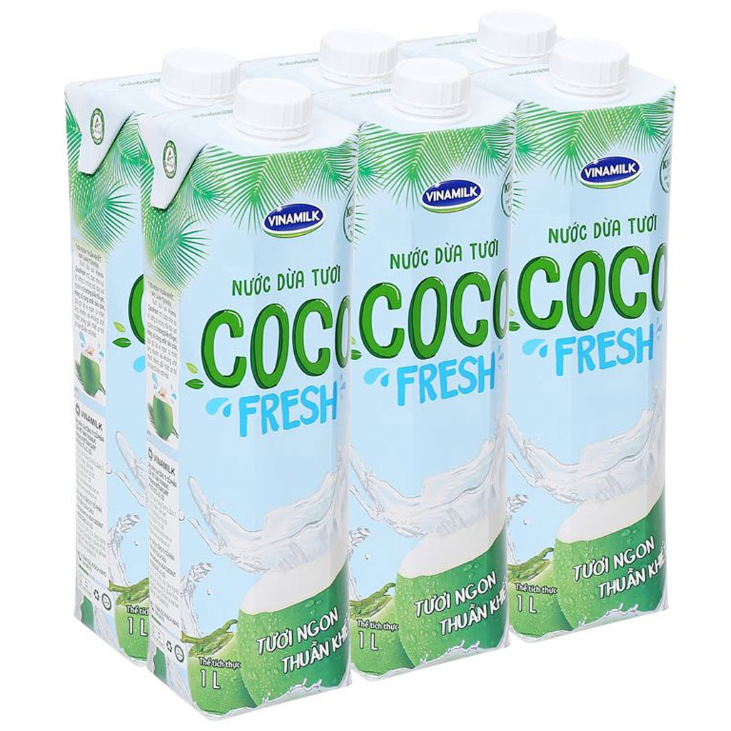 Phong Vân | Nước dừa tươi Vinamilk Coco Fresh 1 lít
