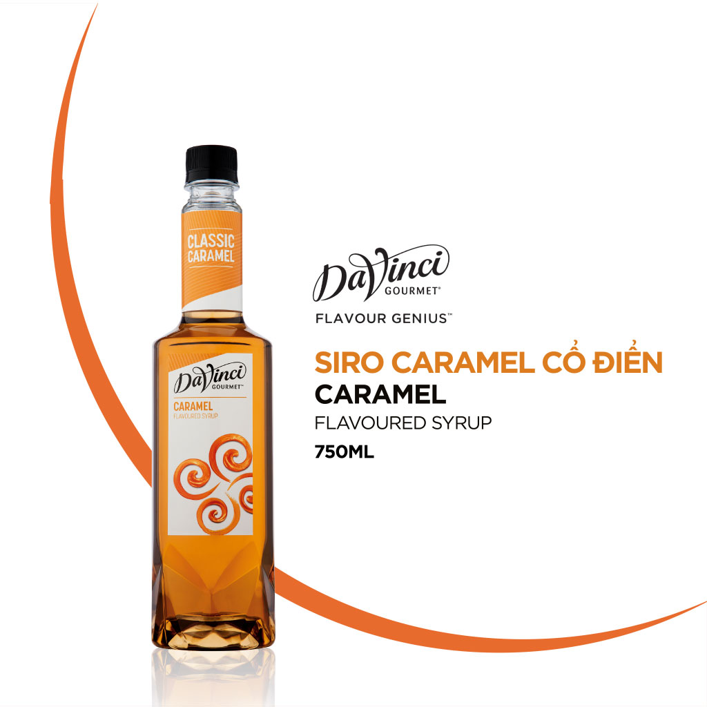 Phong Vân | Sirô DaVinci Gourmet Caramel Flavour Syrup 750ml
