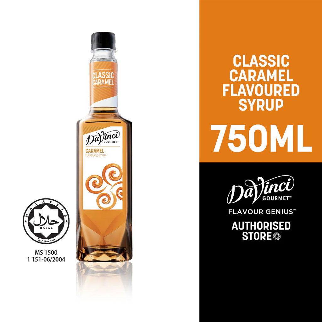 Phong Vân | Sirô DaVinci Gourmet Caramel Flavour Syrup 750ml