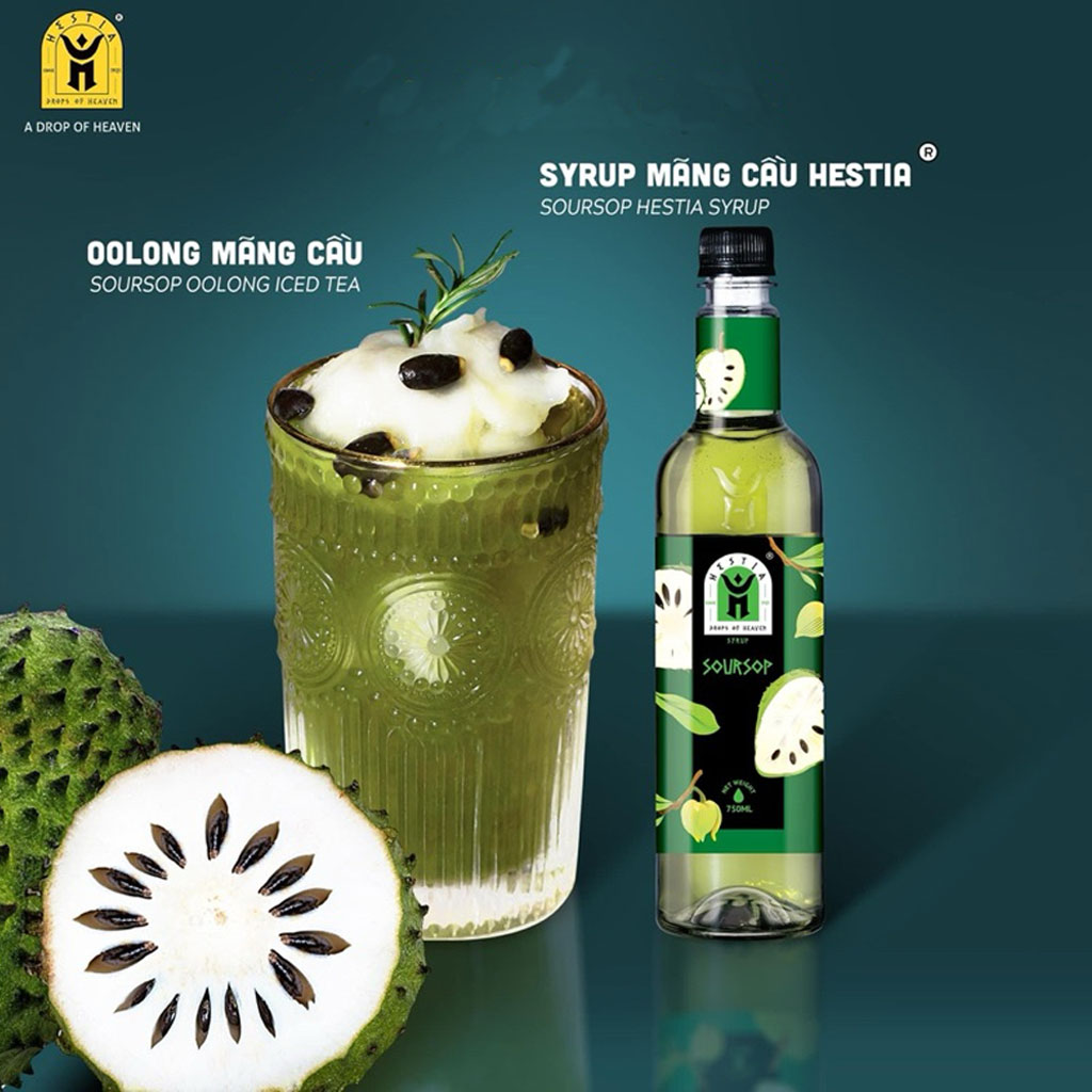 Phong Vân | Sirô Mãng Cầu Hestia Soursop Syrup 750ml