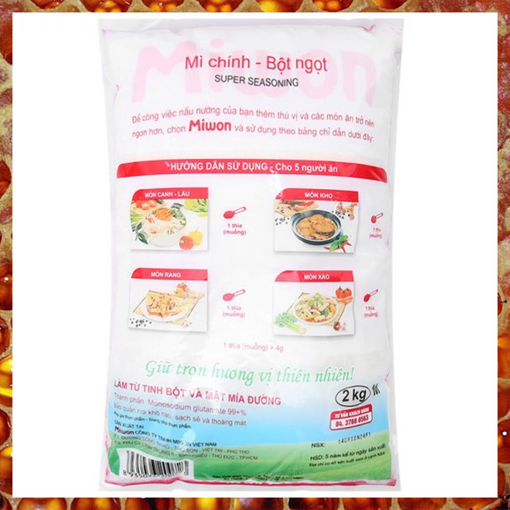 Phong Vân | Bột ngọt Miwon 2kg