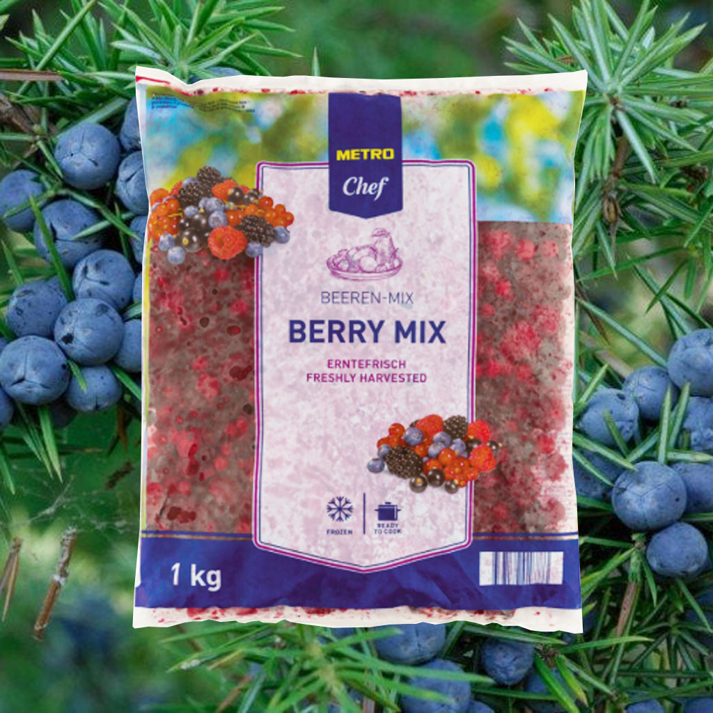 Phong Vân | Mix Berries đông lạnh IQF Metro Chef 1kg