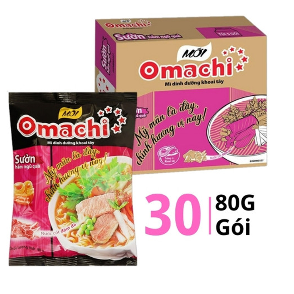 Phong Vân | Mì ăn liền Omachi 80g