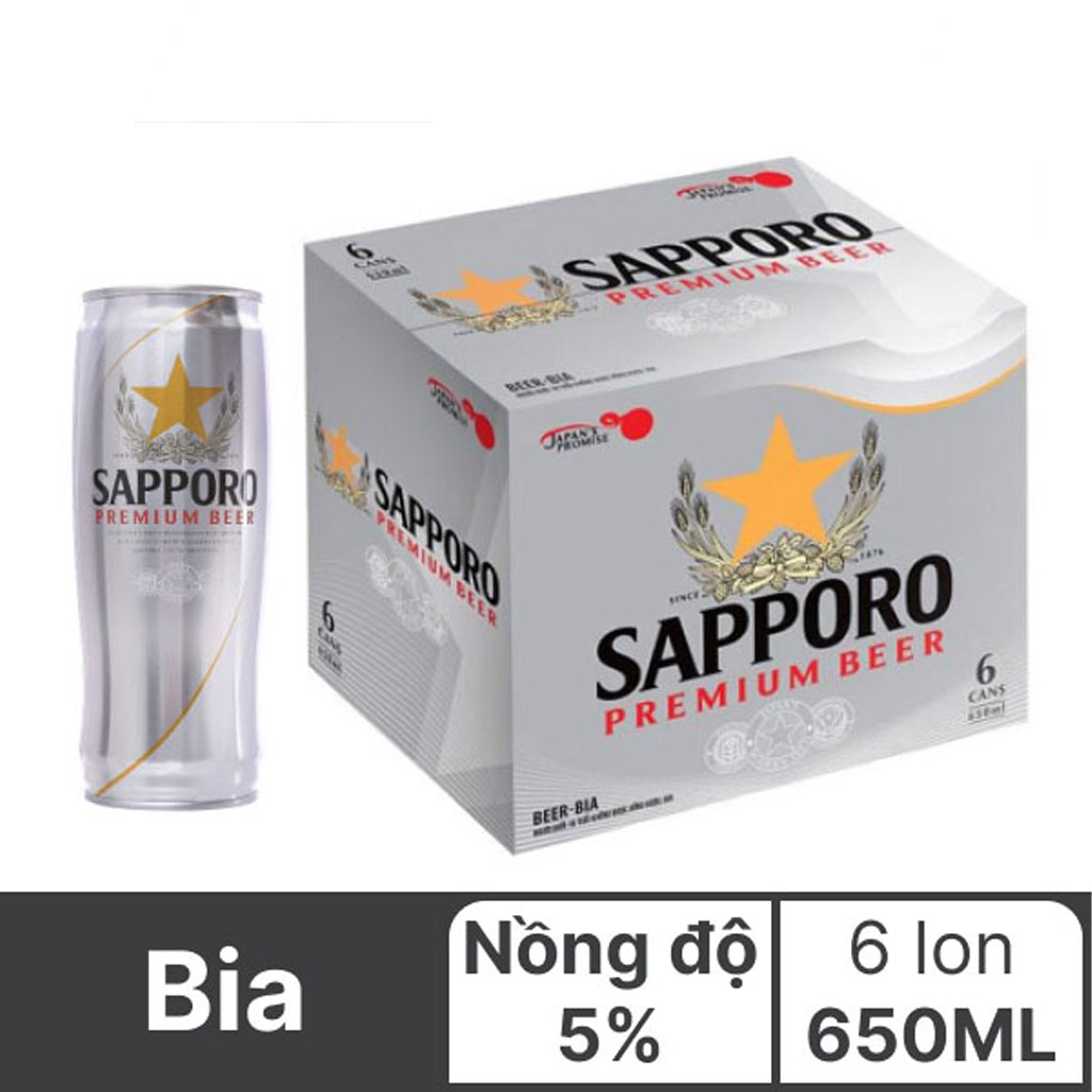 Phong Vân | Bia Sapporo Premium 650ml