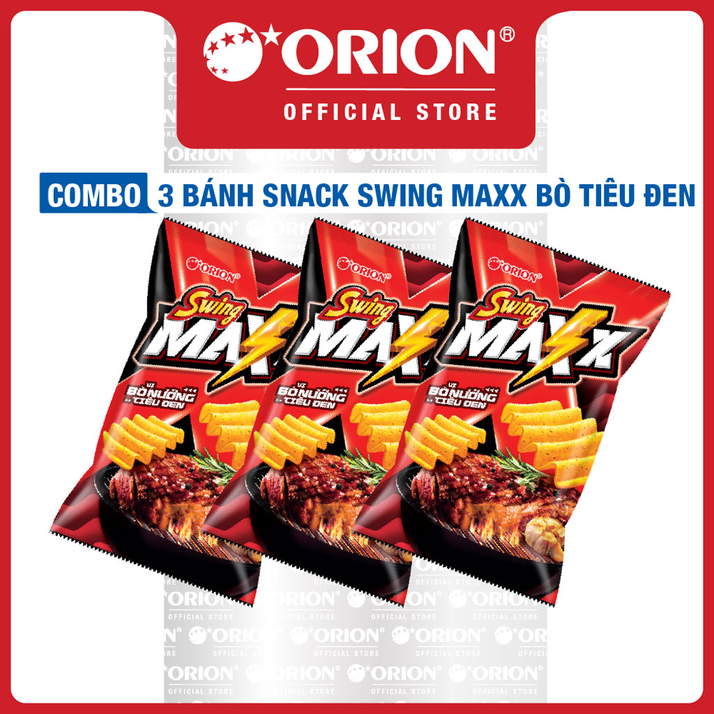 Phong Vân | Snack vị bò nướng Swing Maxx