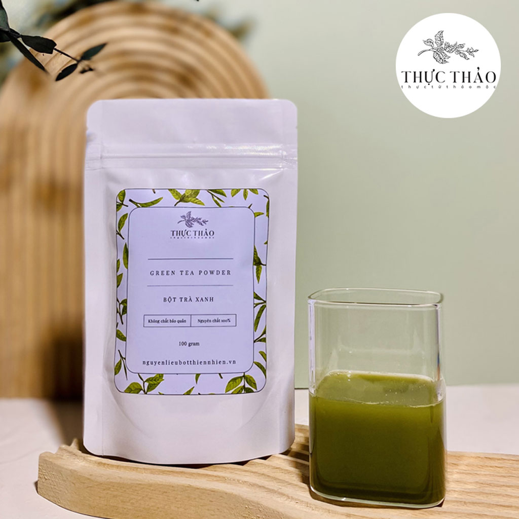 Phong Vân | Bột trà xanh Nhật Bản Thực Thảo 100g